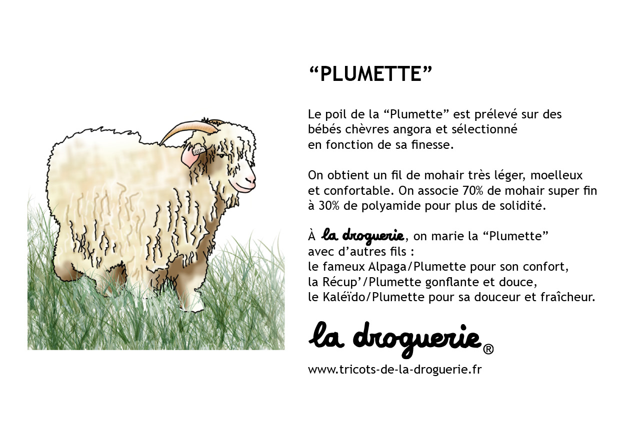 Plumette Archives - Tricots de la Droguerie